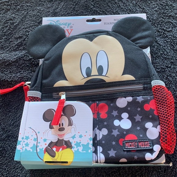 Disney | Other | Mickey Mouse Harness Backpack With Removable Tether ...